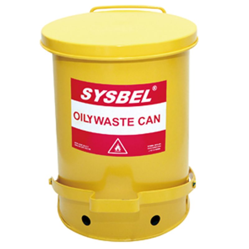 OIL WASTE CAN RED - MS Chemitech Co., Ltd. - บริษัท เอ็มเอส เคมีเทค จำกัด