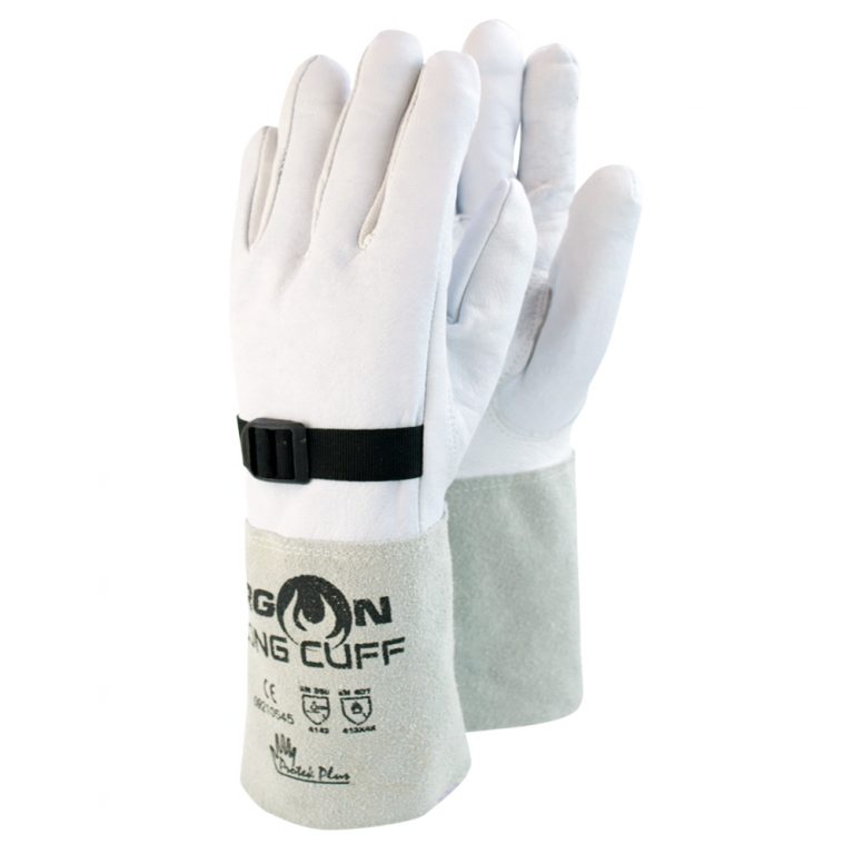 ถุงมือ ARGON PS (Long Cuff) ผลิตจาก หนังแกะ คุณภาพสูง