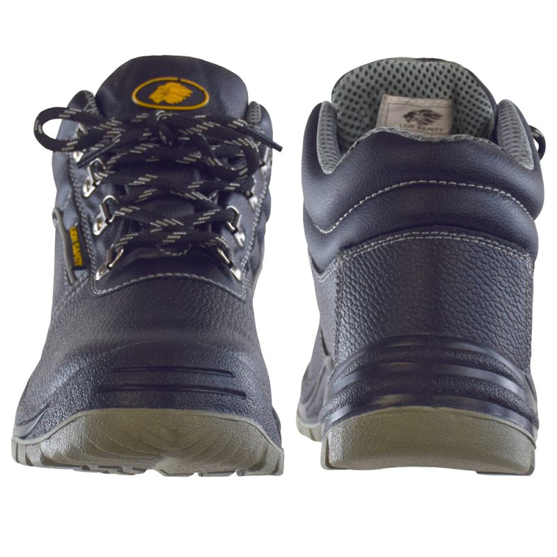 รองเท้าเซฟตี้ lion แบบหุ้มข้อ Lion Safety รุ่นมาตรฐาน หัวเหล็ก