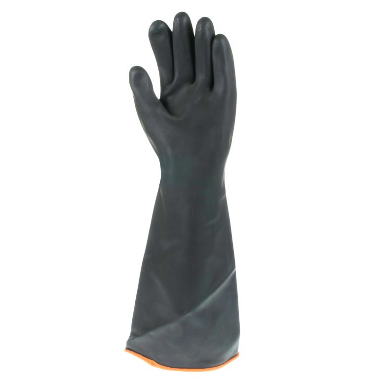 CHEMREST ถุงมือยางหนา กันสารเคมีรุนแรง ยาว 18 นิ้ว (45 cm) (1 คู่) - MS ...