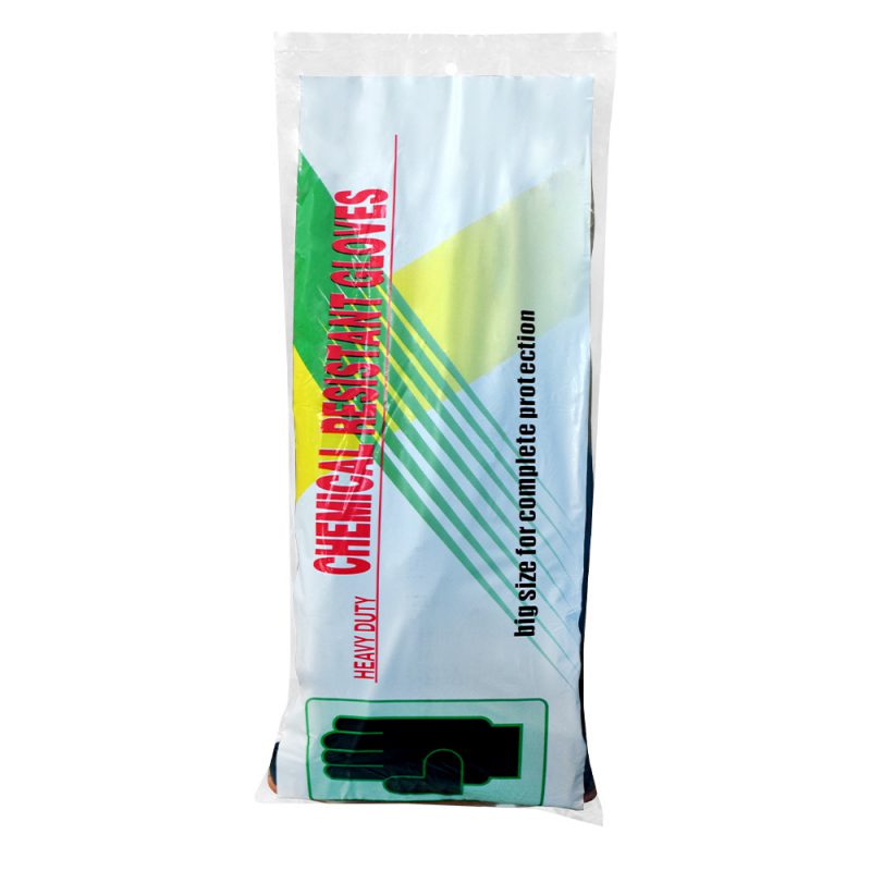 CHEMREST ถุงมือยางหนา กันสารเคมีรุนแรง ยาว 18 นิ้ว (45 cm) (1 คู่) - MS ...